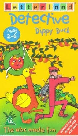 Letterland: Detective Dippy Duck [VHS] : Letterland: Amazon.co.uk: CDs ...
