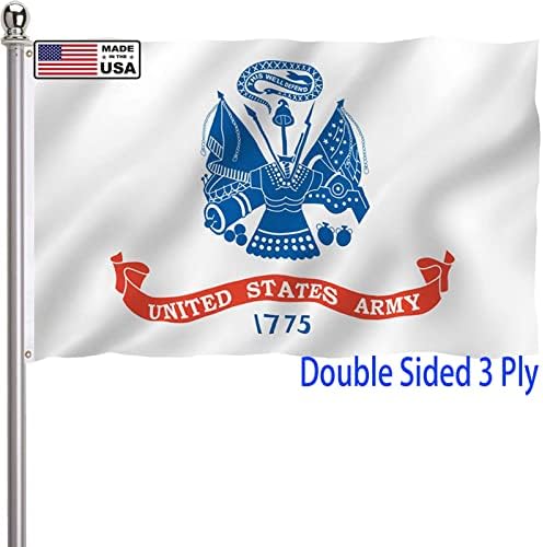 Amazon.com : US Army Flag 3x5 Outdoor Double Sided 3 Ply- United States ...