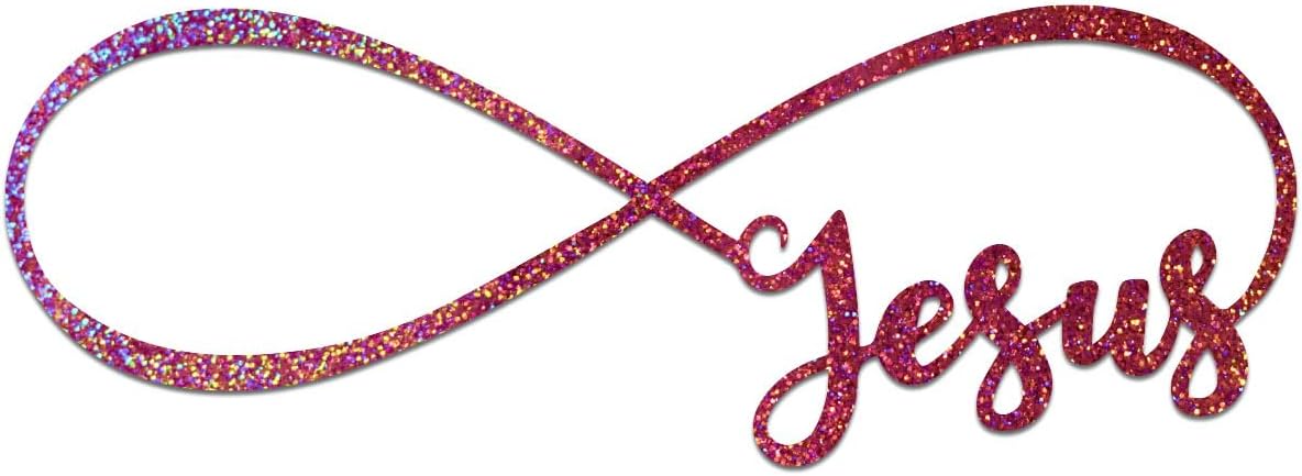 Amazon.com - Jesus Infinity Symbol Decal Vinyl Sticker Auto Car Truck ...