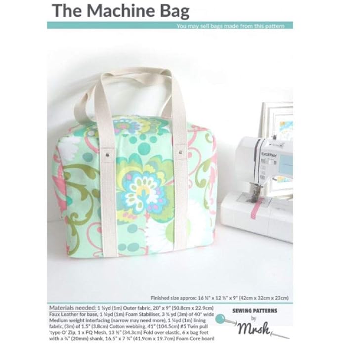 Buy Sewing Patterns by Mrs H The Machine Bag Sewing Pattern Online at ...