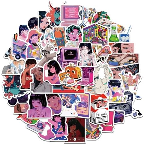Amazon.com: 102pcs Anime Stickers for Kids/Teens, Waterproof Anime ...
