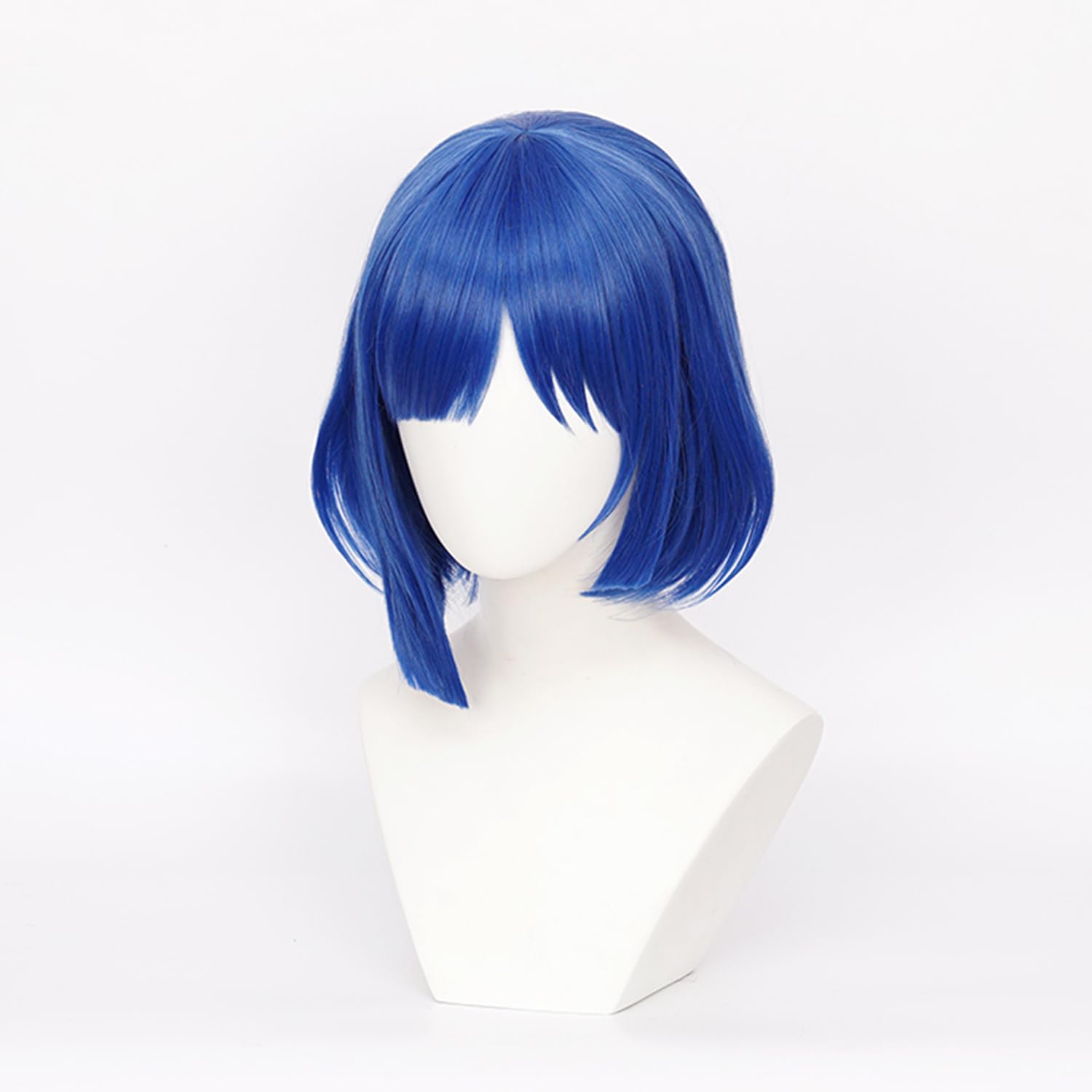 Yamada Ryo Cosplay Wig for Bocchi the rock, Blue Short Hair Wig Anime ...