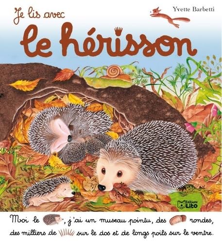 Amazon.com: Je lis avec le hérisson: 9782244424828: Yvette Barbetti: Books