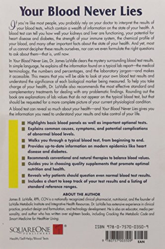 Snapklik.com : Your Blood Never Lies: How To Read A Blood Test For A Longer