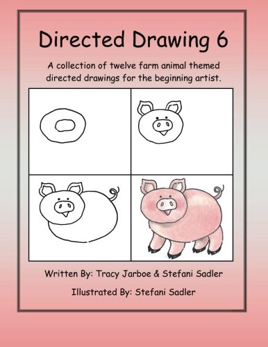 Amazon.com: Directed Drawing 6: A collection of twelve farm animal ...