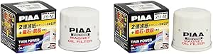 Amazon | 【セット買い】PIAA オイルフィルター ツインパワー+マグネット 1個入 [スバル/三菱/マツダ車用] インプレッサ・ekシリーズ・CX-5_他 Z6-M + PIAA ...