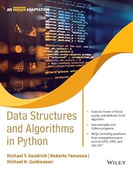 Data Structures and Algorithms in Python (An Indian Adaptation) eBook : Michael T. Goodrich ...