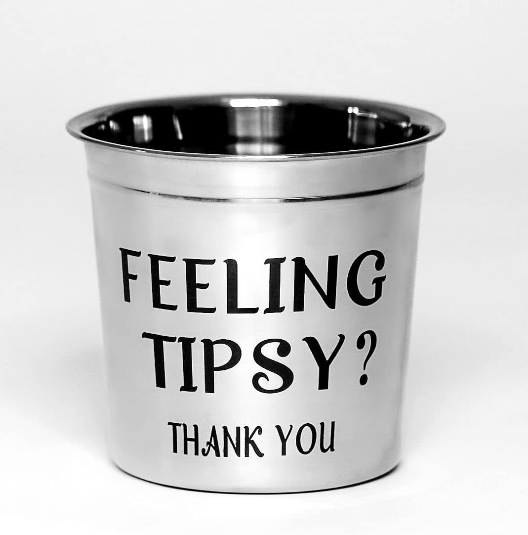 Amazon.com: Generic Stainless Steel Tip Jar for Bartenders, Musicians ...
