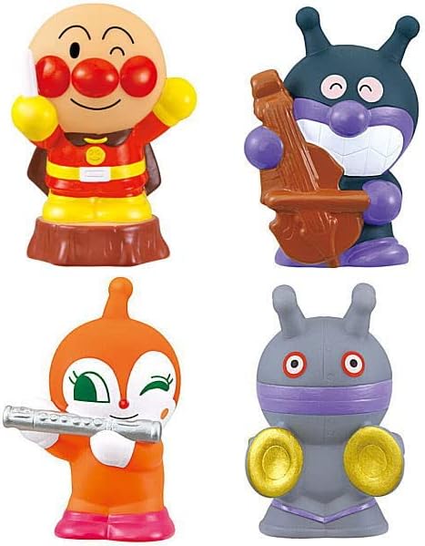 Amazon.com: Atsumare Anpanman P75 (Assorted 4 Types) Set (1. Anpanman ...