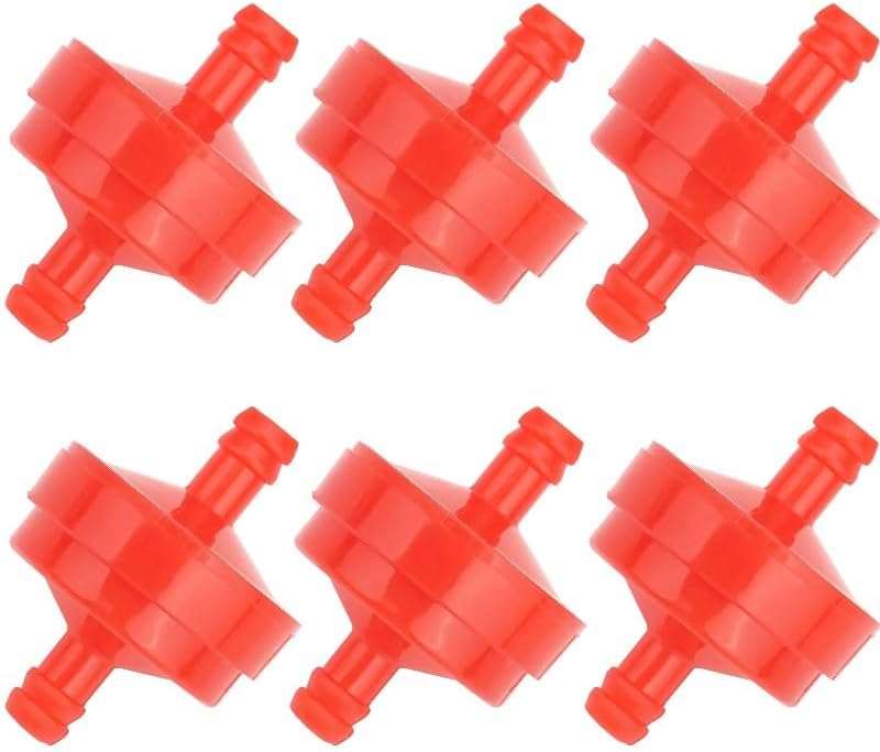 Amazon.com: JICHEKU 298090 Lawn Mower Inline Fuel Filter Fit for BS ...