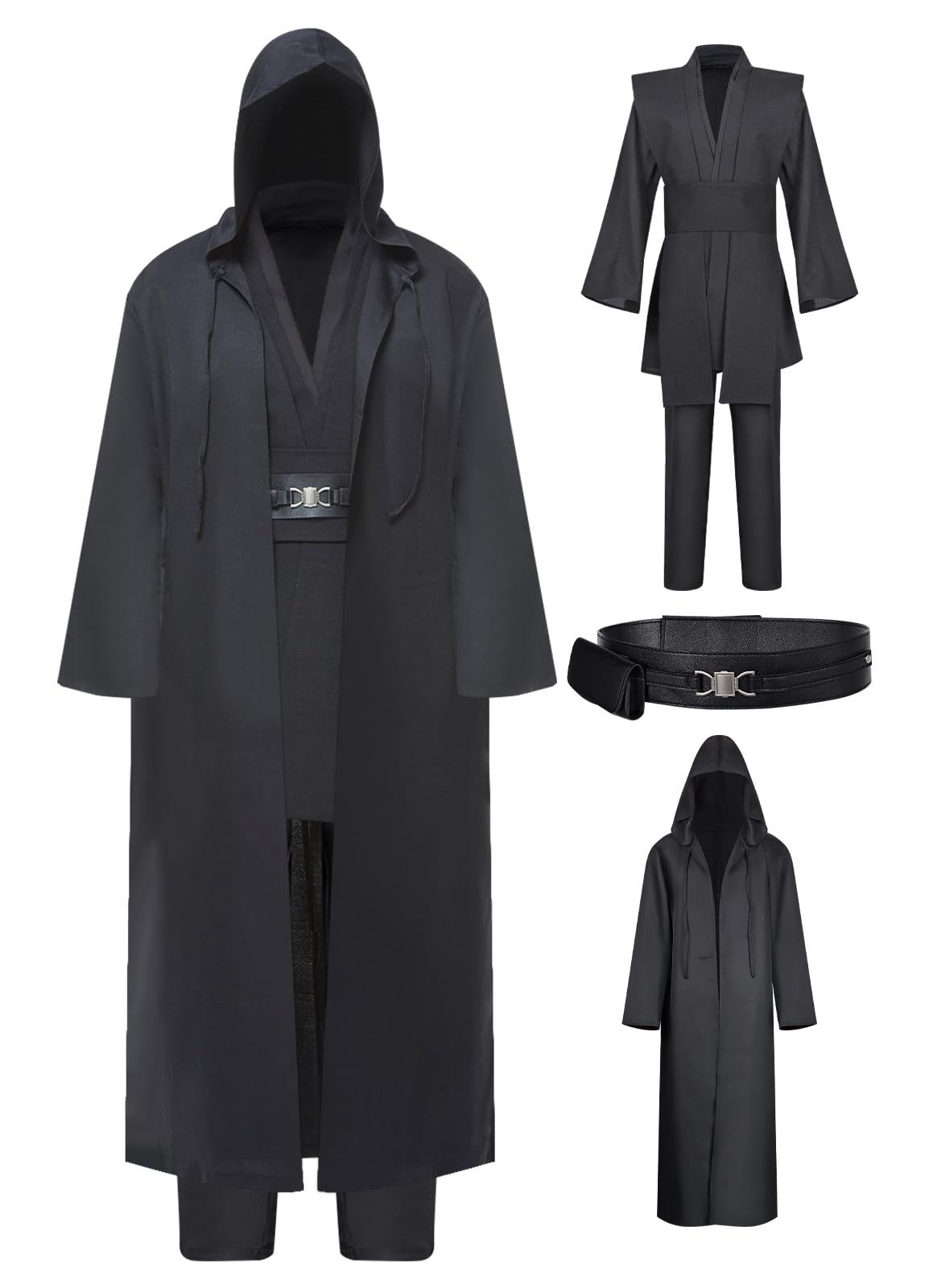 Snapklik.com : Tunic Hooded Robe Knight Costume Outfits Halloween ...