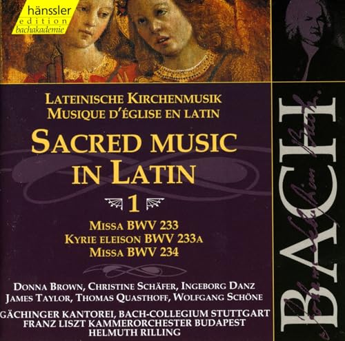 Amazon.com: Bach, J.S.: Sacred Music in Latin 1 : Helmuth Rilling ...