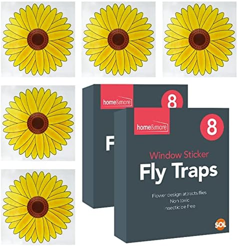 Decco Ltd Window Fly Killer Sticker : Amazon.co.uk: Garden