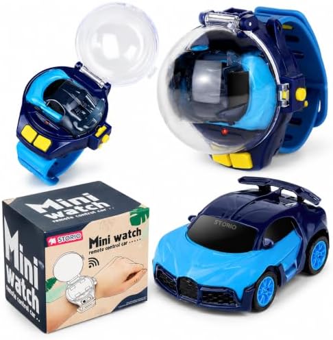 Storio Remote Control Car Watch Toy with LED Light | 2.4GHz Mini RC ...