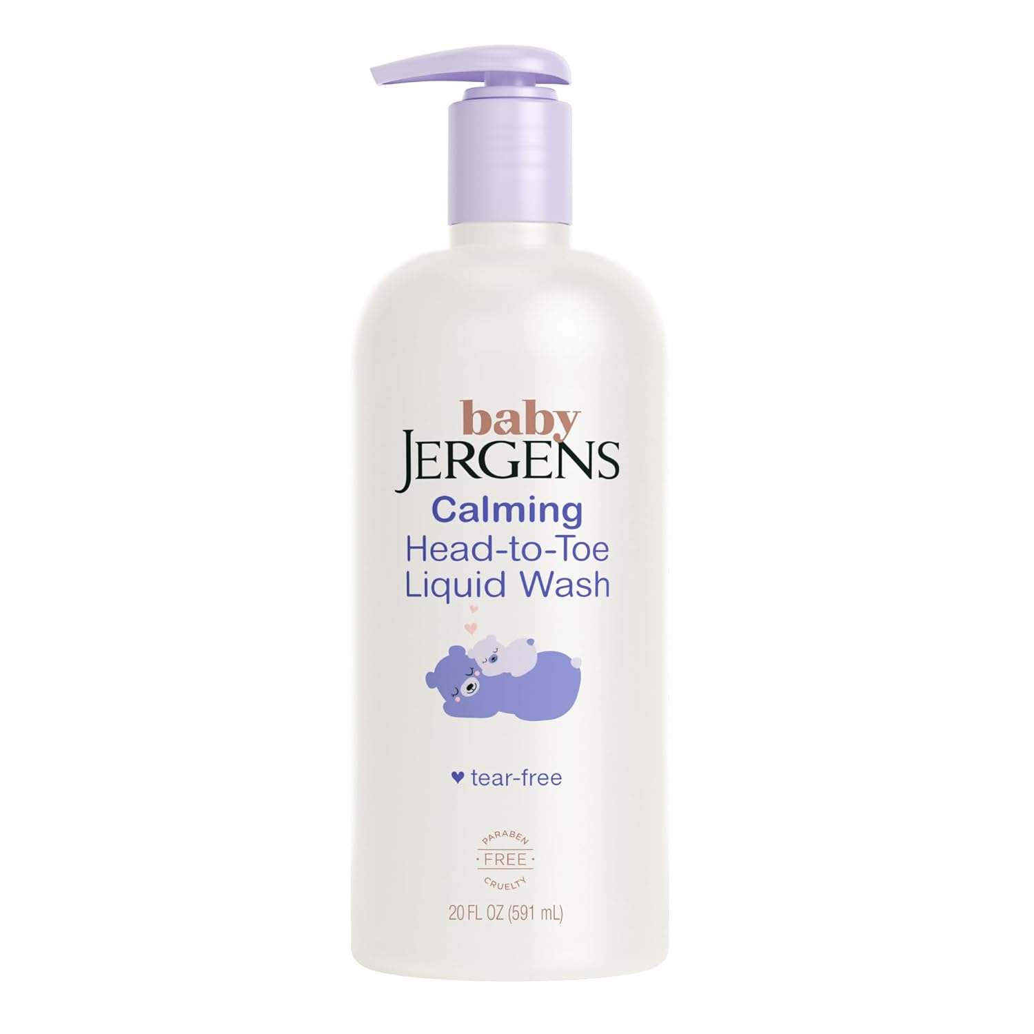 Amazon.com: Jergens Baby Calming Head to Toe Liquid Baby Wash, Body ...