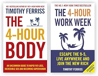 Timothy Ferriss 2 Books Collection Set [The 4-Hour Work Week and The 4 ...