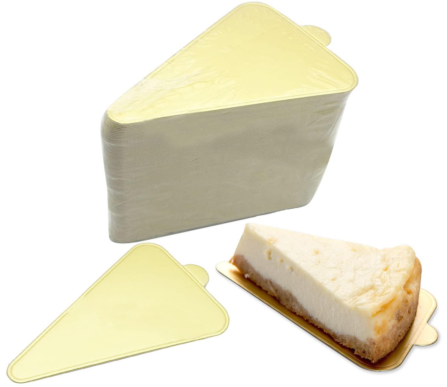 Amazon.com: Set of 100, Birthday Cake Board Cake Hard Paper Base Plates ...