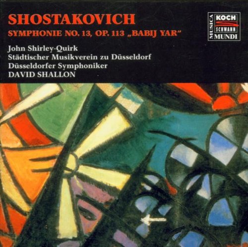 Amazon.com: Shostakovich: Symphony No. 13: CDs & Vinyl
