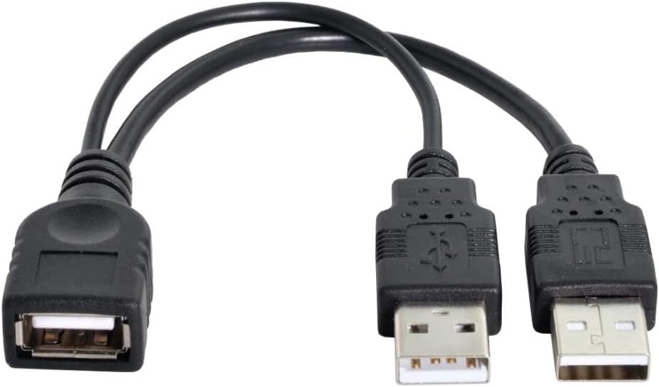 Amazon.com: PNGKNYOCN 3.2 Feet USB Splitter Cable, USB 2.0A Female to ...