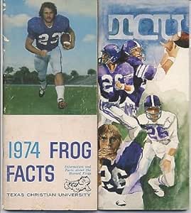 Amazon.com: 1976 TCU Horned Frogs Media Press Guide Texas Christian ...
