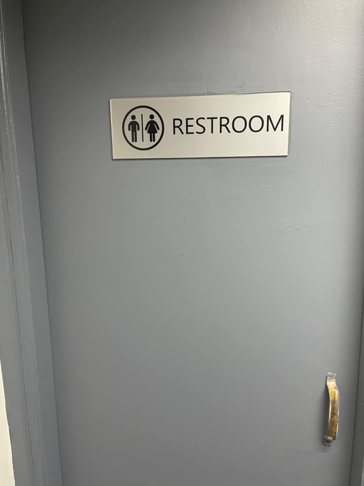 SIGNOOGLE Restroom Toilet Washroom Acrylic Lamination Signboard Signage ...
