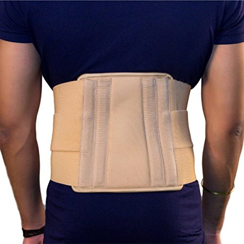Buy Men Women Lumbo Sacral Double Strapping Lumbar Lower Back Brace ...