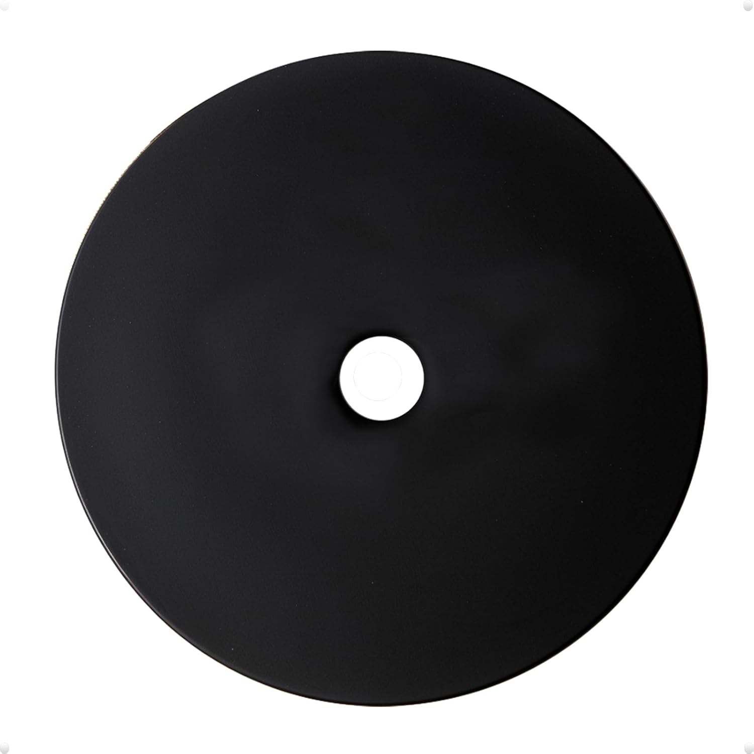 trust4care Large Black backplates and Large Wide Base Closet Door knobs ...