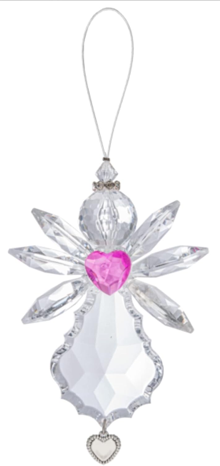 Amazon.com: Ganz Crystal Expressions Full of Heart Charmed Angel ...