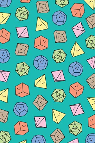 Cute RPG Dice Journal: RPG Journal | Role Playing Game Notebook For ...
