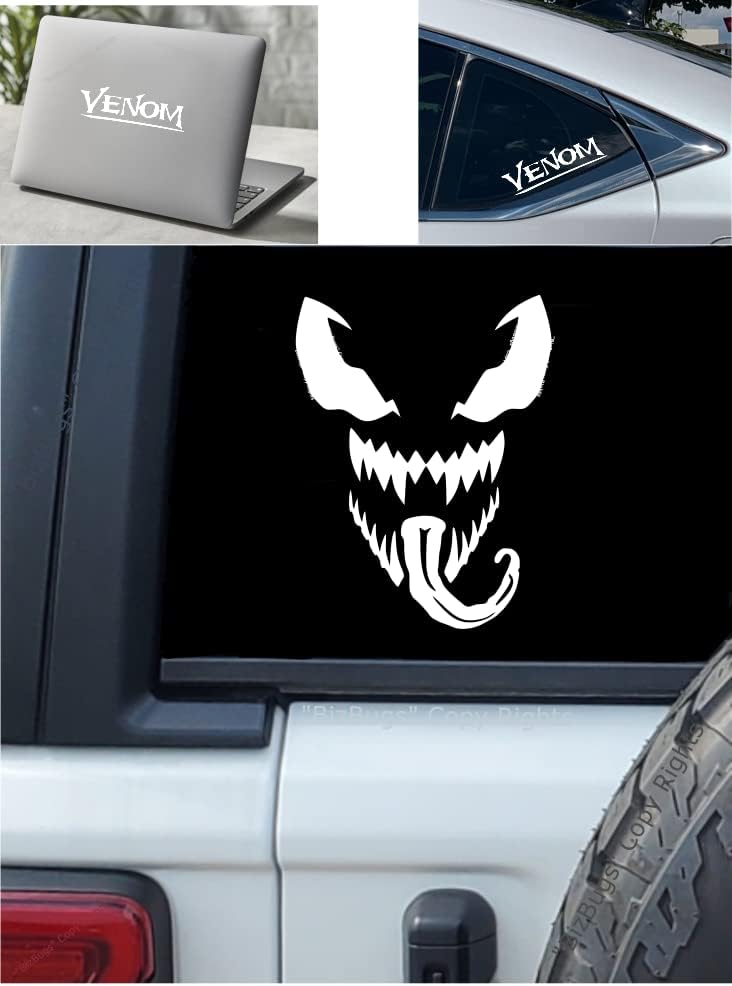 Amazon.com - Car Stickers Vinyl Decal for Classic Film Super Hero Venom ...