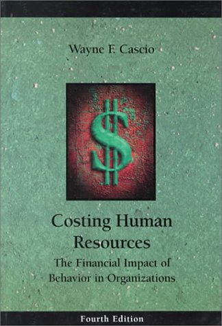Costing Human Resources: Cascio, Wayne F.: 9780324007091: Amazon.com: Books