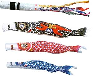 Amazon.co.jp: Koinobori King Mark Carp Streamers Garden Pole Not ...