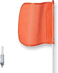 Amazon.com: Checkers Heavy Duty Threaded Hex 16" Orange Warning Whip ...