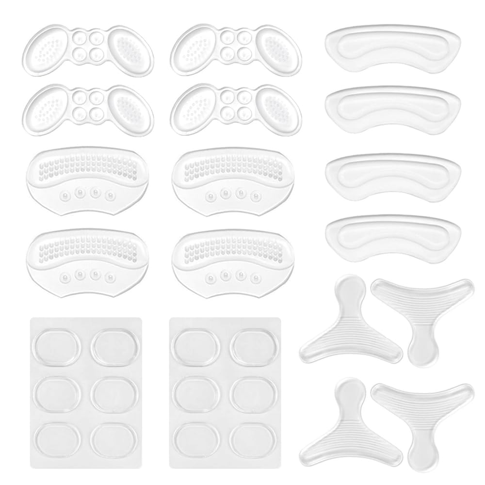 Amazon.com: Zioiaoro 28PCS Heel Pads for Shoes, Self Adhesive Shoe ...