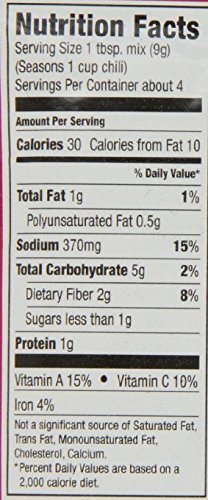 McCormick Chili Mix, Tex Mex Flavor, 1,25 oz (Pack de 6) – Yaxa Colombia