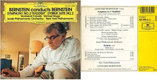 Bernstein conducts Bernstein: Symphony No. 3 "Kaddish", Dybbuk Suite No ...