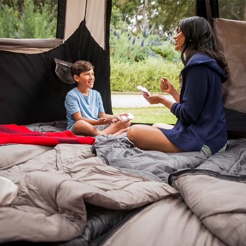 Coleman Instant Tent with 1-Minute Setup, 10-Person Tent with Pre ...