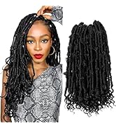 Amazon.com : CISINPO Butterfly Locs with Curly End 18 Inch, 6 Packs ...