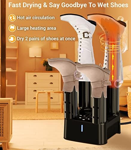 Amazon.com: NESOVI Shoe Warmer Boot Dryer : Forced Air Shoe Dryers with ...