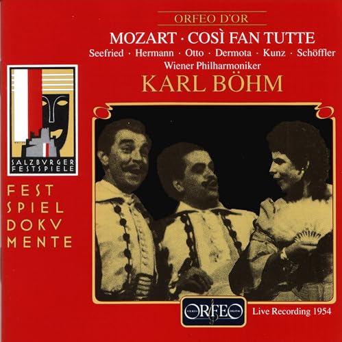 Spiele Mozart: Così fan tutte, K. 588 (Live 1954) von Wiener ...