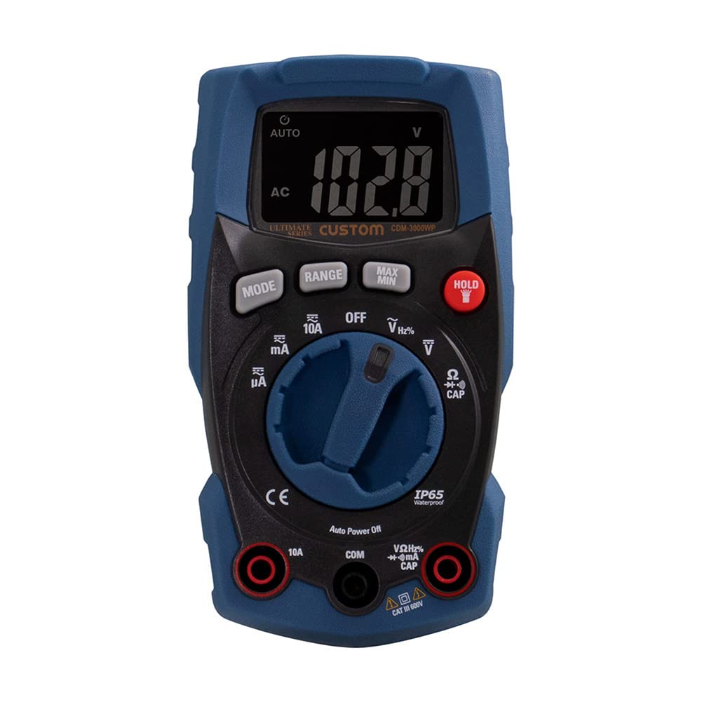 Amazon | 防塵防水デジタルマルチメｰタ CDM-3000WP | テスター | 産業・研究開発用品 通販