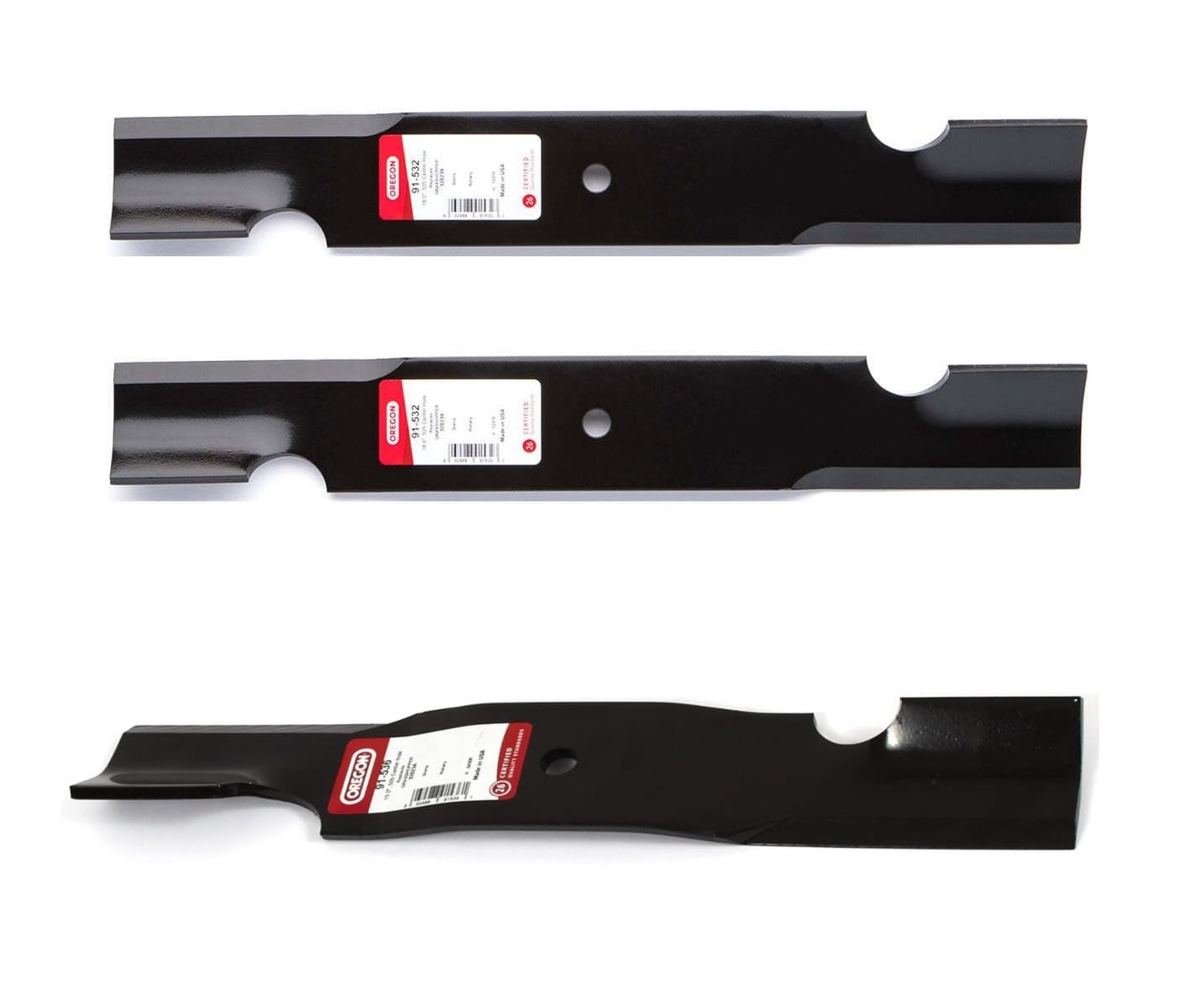 Amazon.com : (2) 791-532 & (1) 91-536 Heavy Duty Blades Compatible with ...