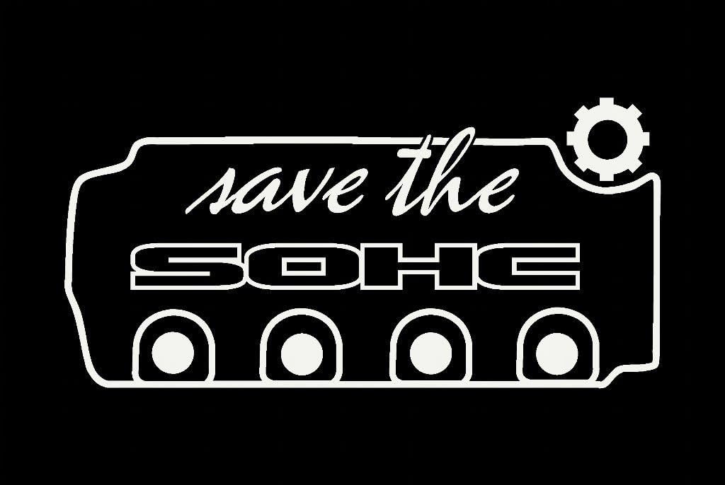 Amazon.com: SAVE THE SOHC VINYL STICKER : Automotive