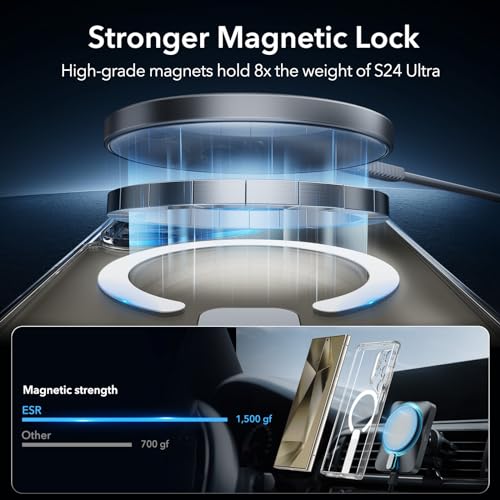 Snapklik.com : ESR For Samsung Galaxy S24 Ultra Case, Compatible