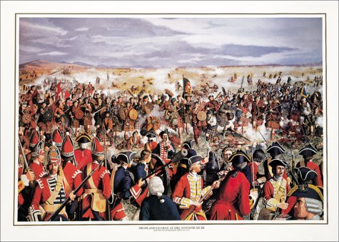 Highland Charge at Drumossie Muir: Battle of Culloden, April 16,1746 ...