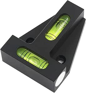 Soaying 1 Piece T Type Level Meter, Mini Spirit Level Bubble Two Ways ...
