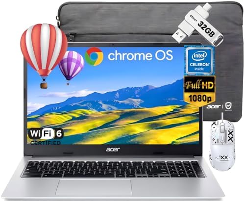Amazon.com: acer Chromebook 315 Laptop Computer for Student Business ...