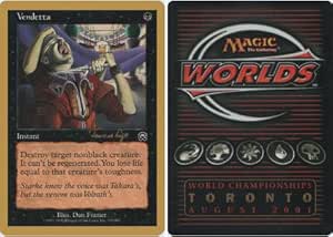 Amazon.com: Magic: the Gathering - Vendetta - World Championship Deck ...