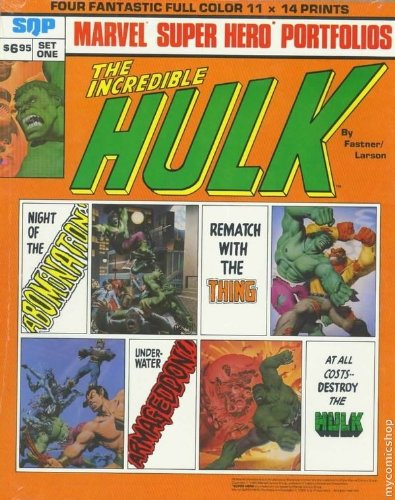 Marvel Super Hero Portfolios: The Incredible Hulk: Fastner and Larson ...