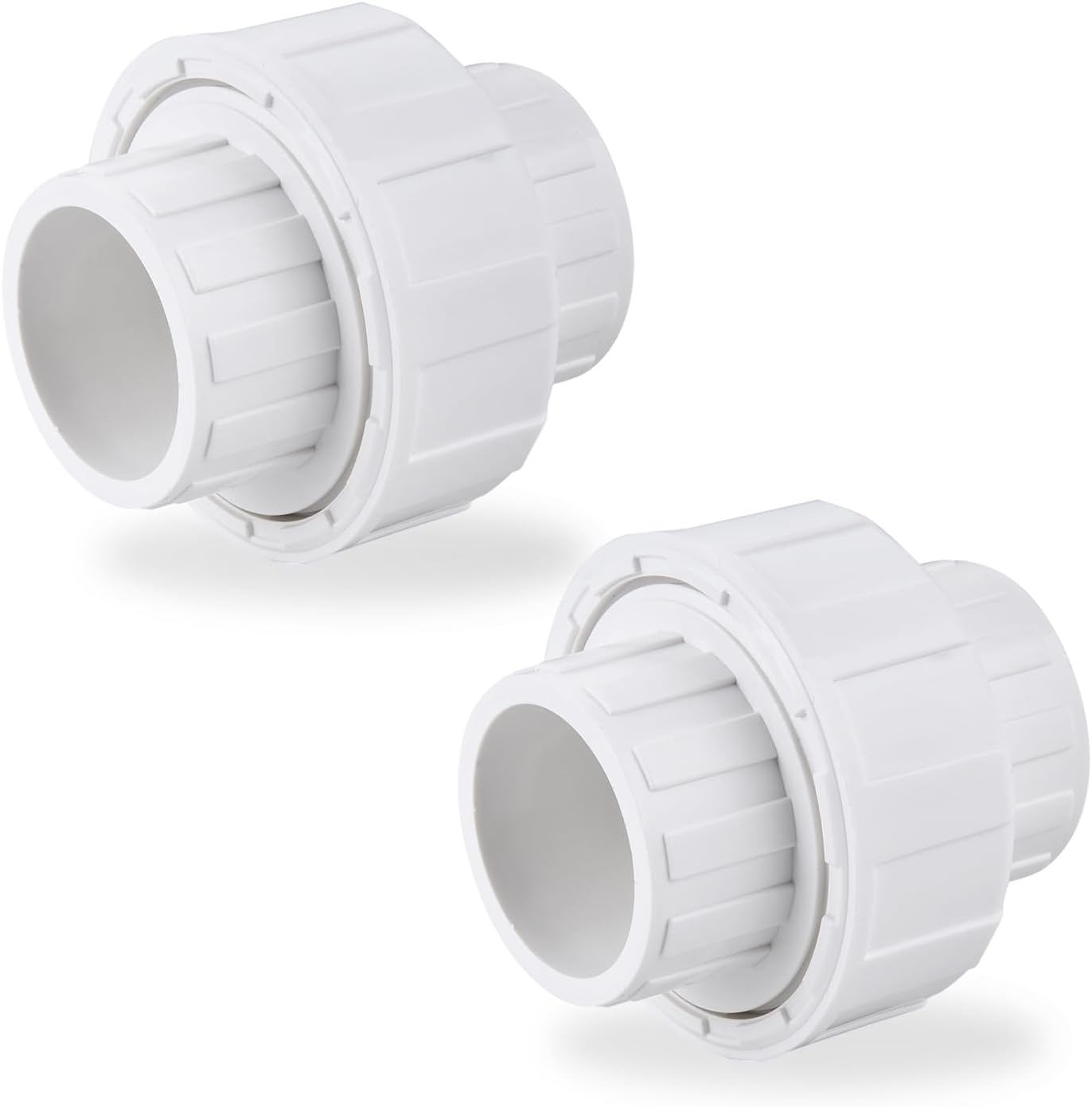 King Brothers Inc. U-0750-T PVC Pipe Fitting, 3/4-Inch Threaded Union ...
